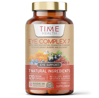 Time Health Eye Complex 7 – Eye Health – Lutein Meso Zeaxanthin ...