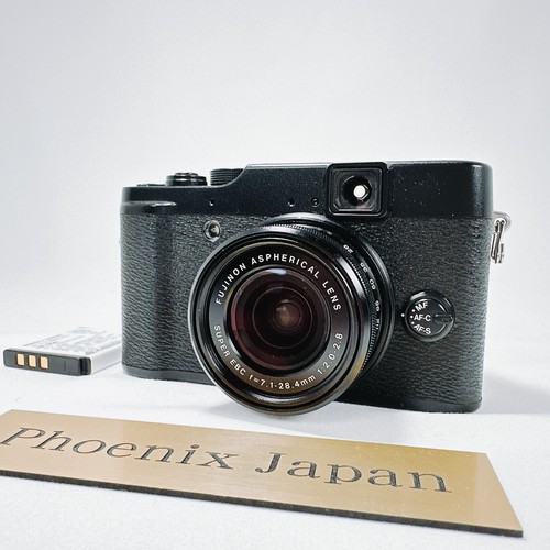 Fuji Fujifilm X10 Black Compact Digital Camera 12.0MP USED JAPAN ...