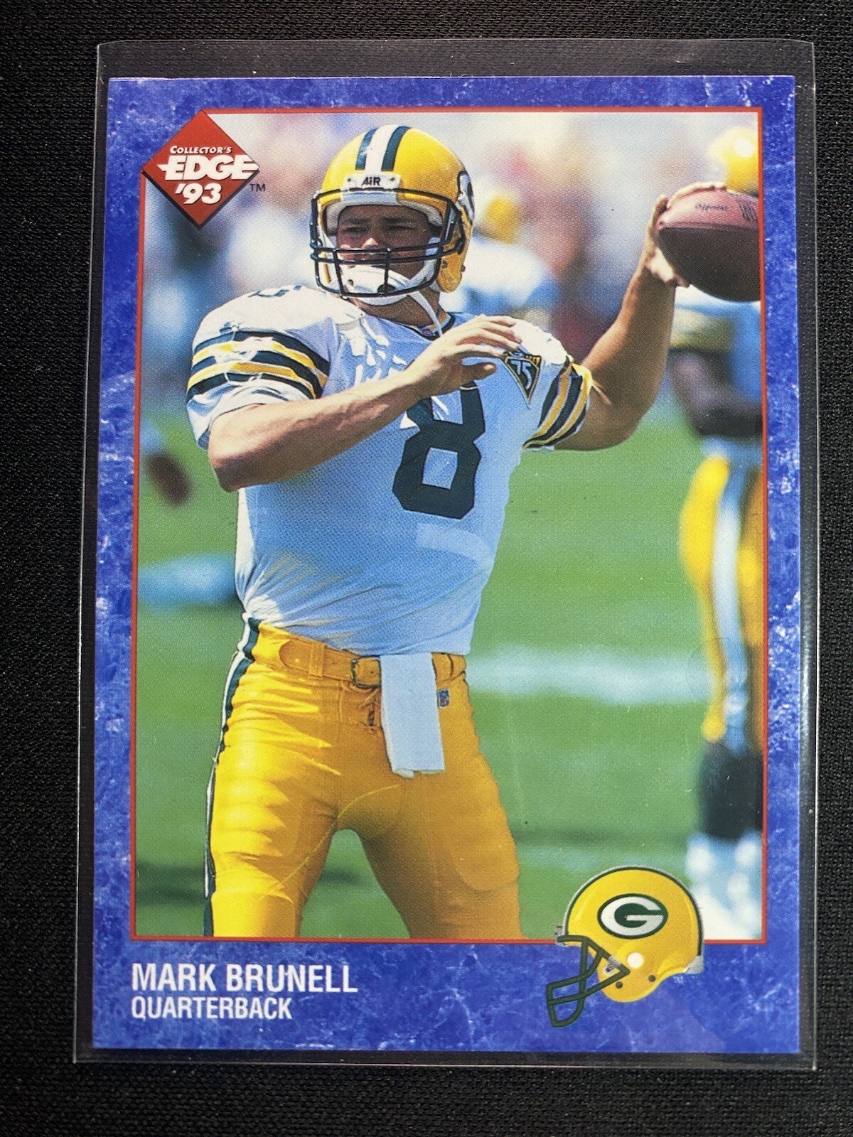 1993 Collectors Edge Mark Brunell RC #257 Rookie Packers Jaguars | eBay