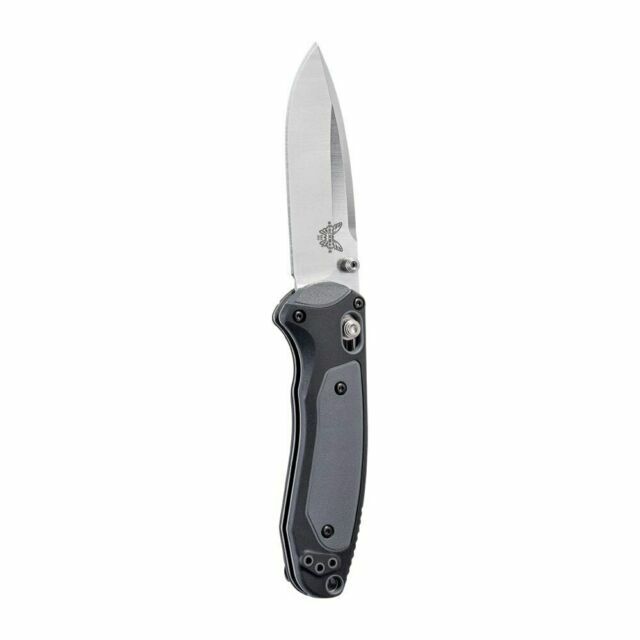 Benchmade 595 Mini Boost Folding Knife - Black/Grey/Silver for sale ...