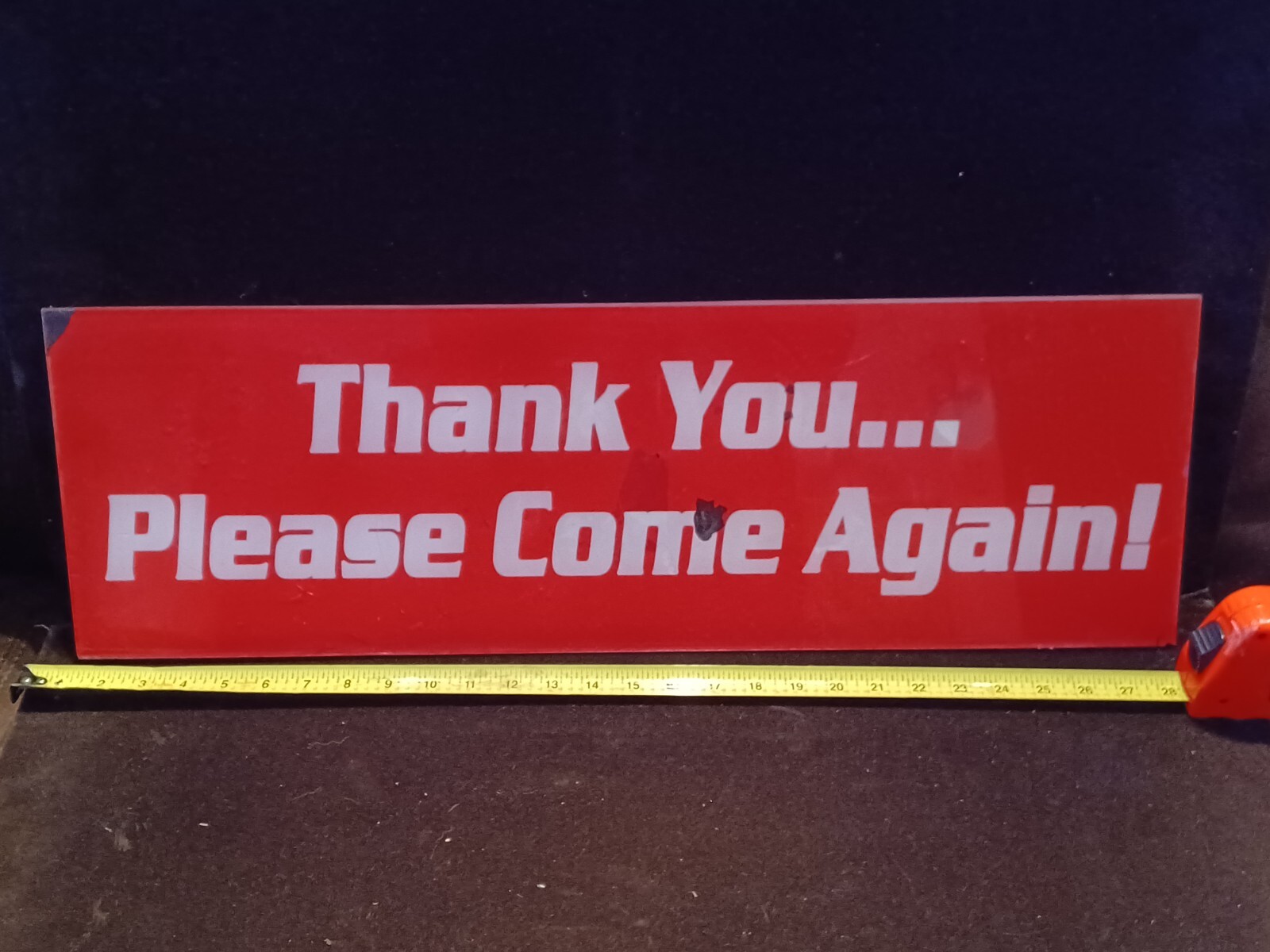 VINTAGE KFC KENTUCKY FRIED CHICKEN THANK YOU SIGN | eBay