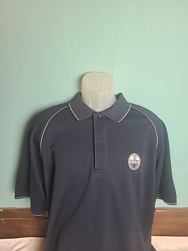 Stormtech Edmonton Oilers NHL Polo Golf Shirt Men's Size Large L Sewn ...