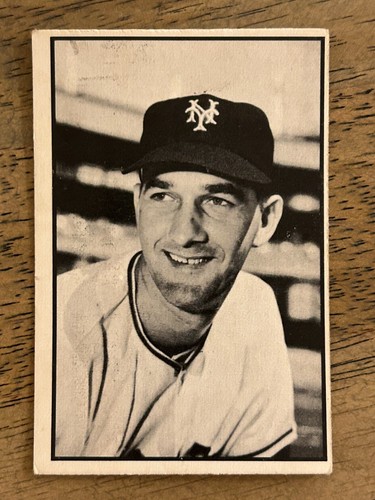 Larry Jansen 1953 Bowman Baseball #40 New York Giants VG-EX NO CREASES ...