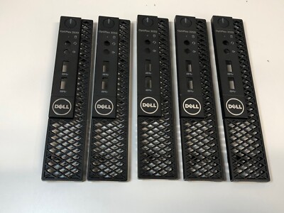 Lot of 5 Dell Optiplex 3050 3050M Micro Front Bezel Cover Faceplate ...