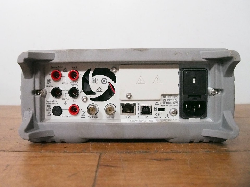 AGILENT KEYSIGHT 34461A DIGITAL MULTIMETER 6 ½ Digit Free Shipping Used ...