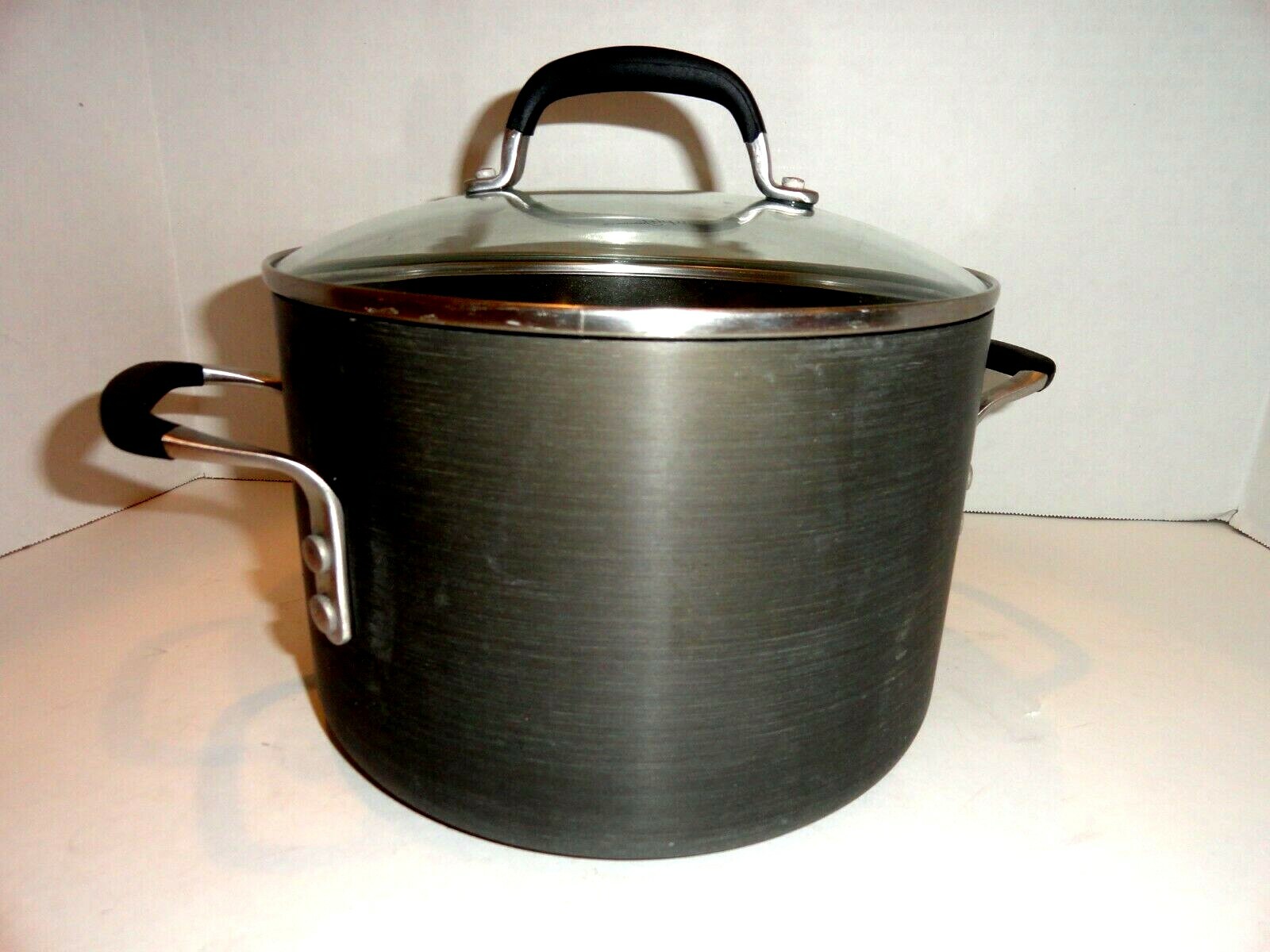 Simply Calphalon 6QT Stock Pot with Lid | eBay