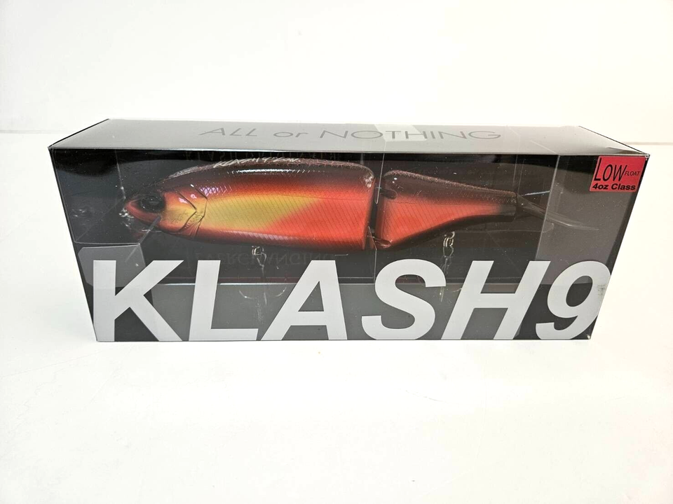 DRT KLASH 9 KLASH9 Low Float 4oz Low class Big Swimbait choose a color ...
