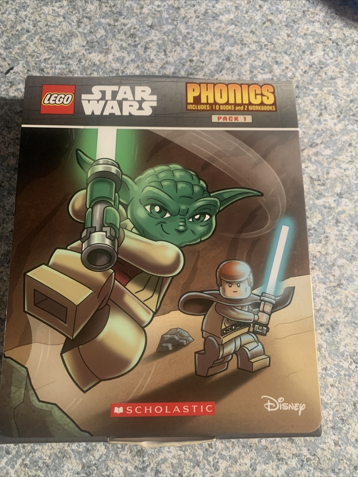 New LEGO Star Wars Phonics by Scholastic Pack #1 - 10 Books & 2 ...