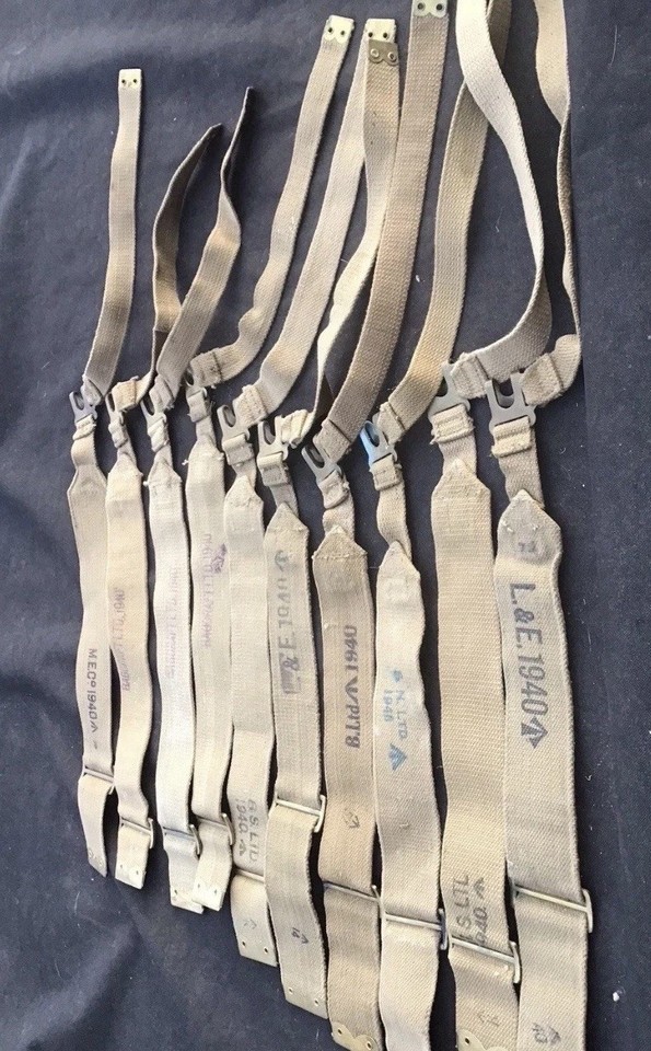 WW2 Dated L Straps 37 Pattern | eBay UK