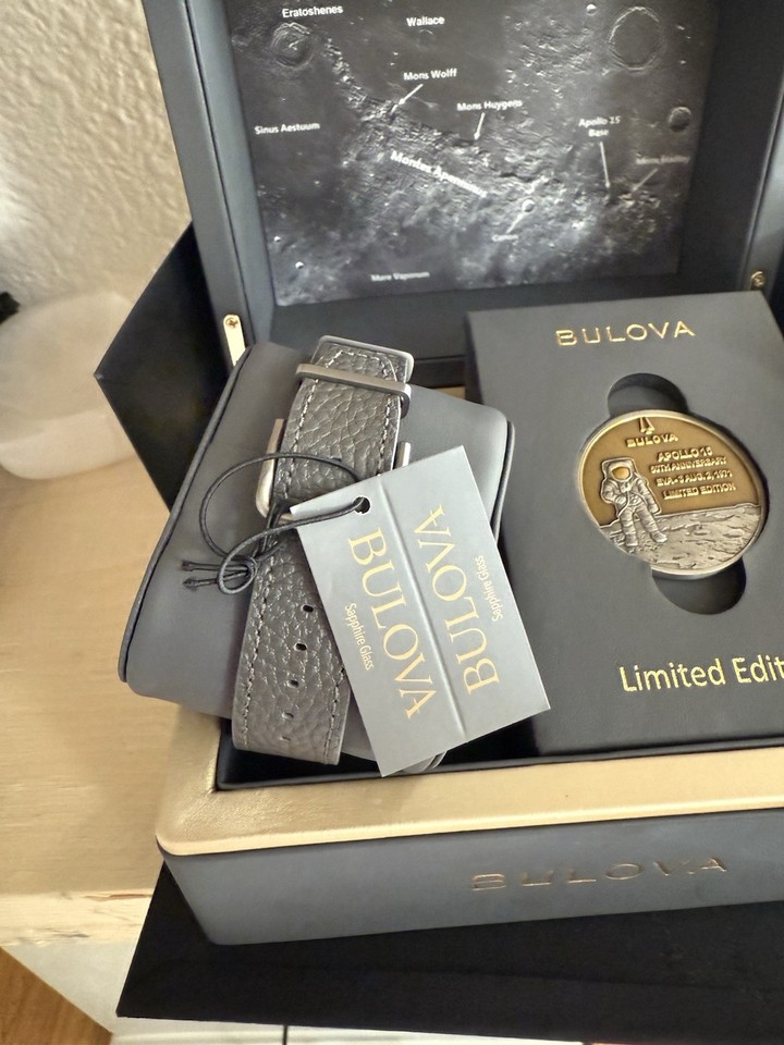 Bulova Apollo 15 Limited Edition Watch | eBay