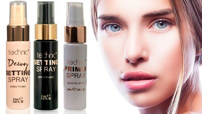 Technic Setting / Primer Face Spray Long Lasting Fixing Make-Up Fixer ...