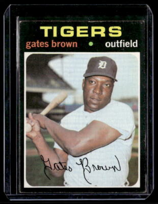 1971 Topps #503 Gates Brown Detroit Tigers EX Baseball Card *A617 | eBay