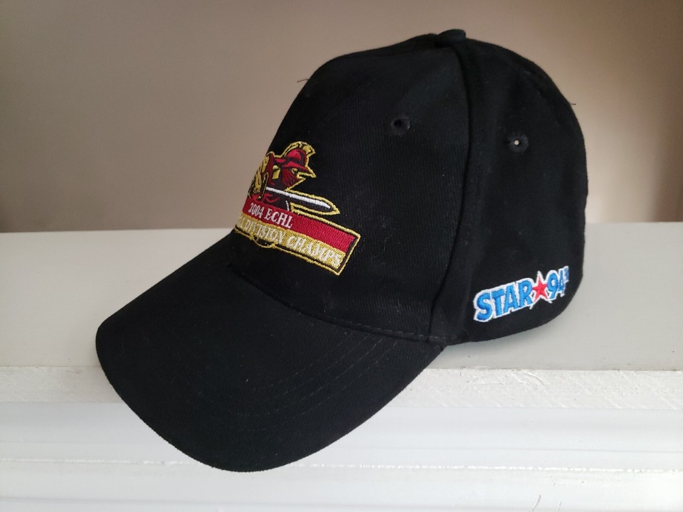 2004 Gwinnett Gladiators ECHL Hat Collectible Giveaway Promo Star 94 ...