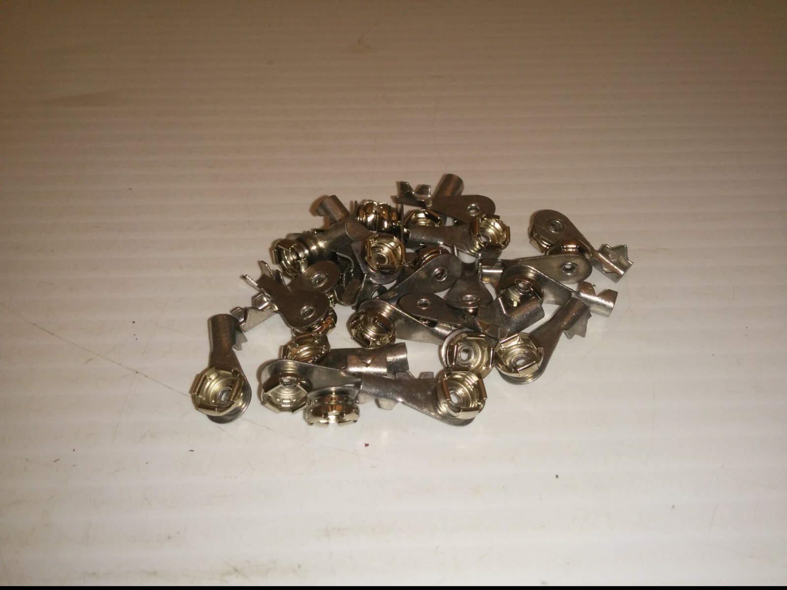 KEYSTONE ELECTRONICS 271 BATTERY CONTACT SNAP, 9-VOLT CRIMP (LOT OF 25 ...