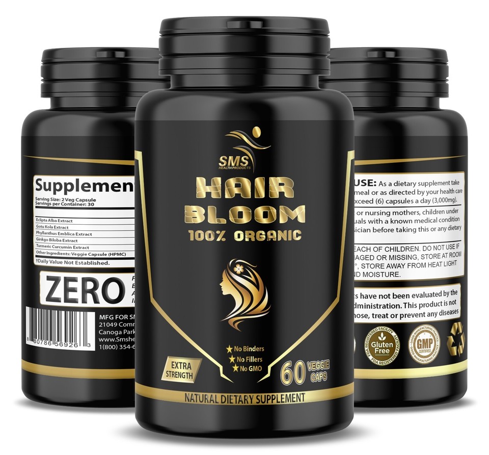 HERBAL HAIR GROW BOOST VITAMINS FAST GROWTH FASTER LONGER THICKER ...