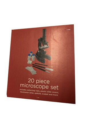 Target Store Brand 20 Piece Microscope Set - Vials, Spatula, Scalpel ...