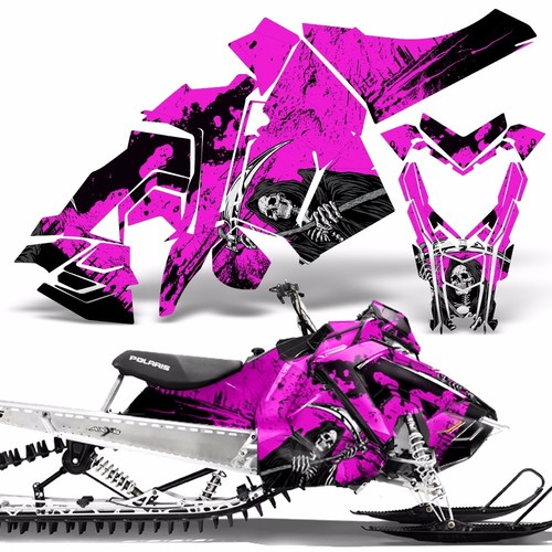 Snowmobile Graphics Decal Sticker For Polaris Axys Pro RMK/SKS 15-20 ...