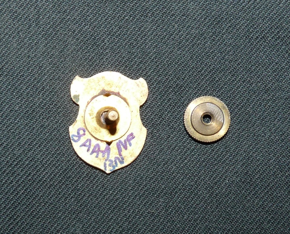 Vintage WW2 US Army 9th Coastal Artillery DUI Unit Crest screw back | eBay