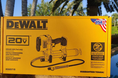 DEWALT 20V MAX Li-Ion Grease Gun DCGG571B USA GEN 3 | eBay