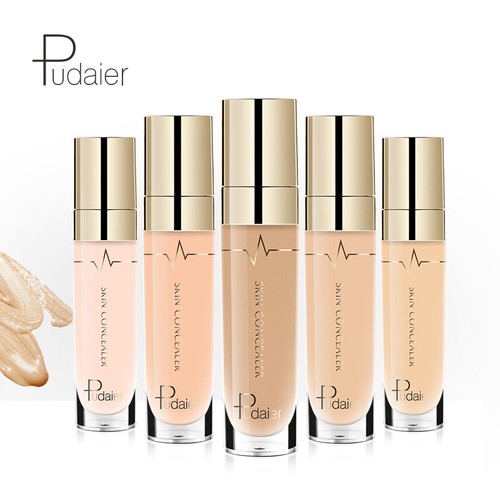 Pudaier Liquid Foundation Concealer Long Lasting Waterproof Full ...