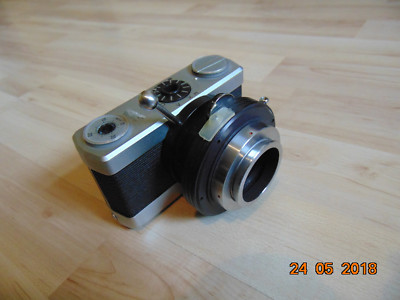 Mikroskop Werra mit Mikroskopanschluß-Adapter Prontor-Press | eBay.de