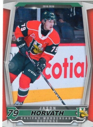 Jason Horvath 2019-20 Halifax Mooseheads | eBay