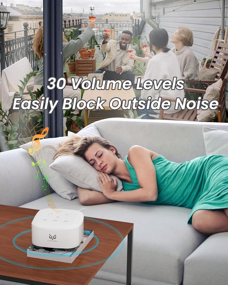 White Noise Nature Sound Machine Sleep Aid Sounds Sleeping Machine ...