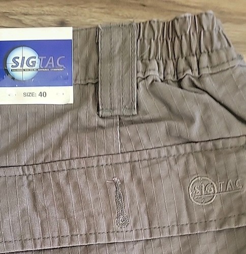 Mens NWT SigTac Sigarms Tactical Uniform Green Shorts *40 (98 Cotton/2 ...