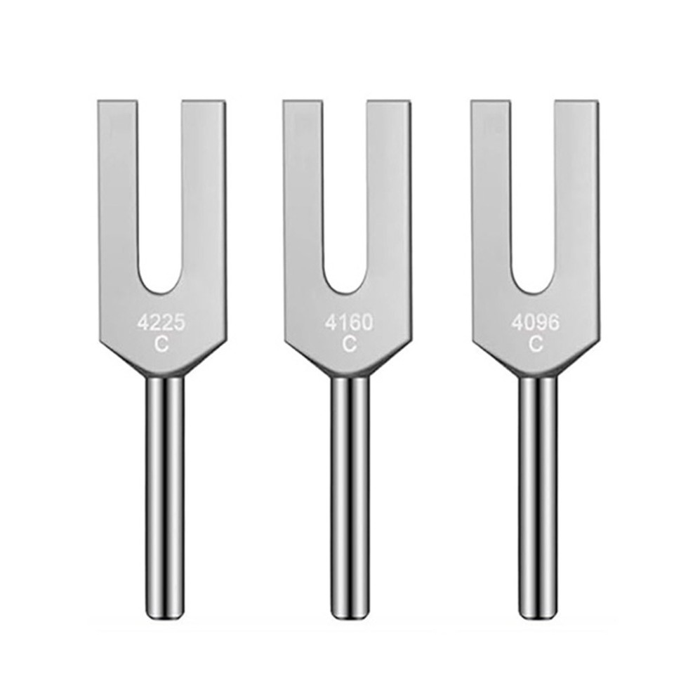 2X(Angel Tuning Fork Set - 4096 Hz, 4160 Hz, 4225 Hz - Therapeutic5404 ...