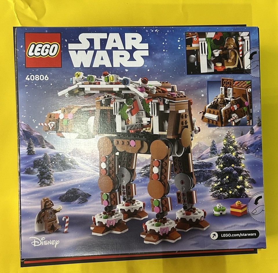 LEGO Star Wars Gingerbread AT-AT Walker 40806 NEW Sealed | eBay