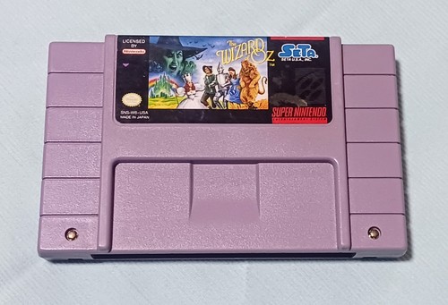 The Wizard of Oz Super Nintendo SNES Video Game 1992 | eBay