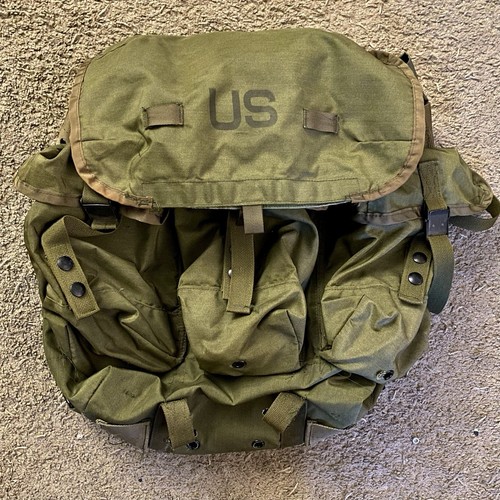 Alice Field Pack Nylon LC-1 Army Green Vietnam US Military MEDIUM, NO ...