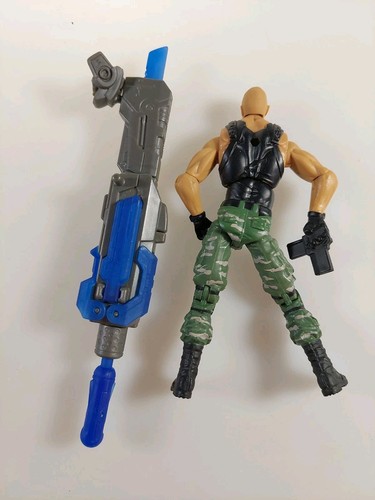 gi joe retaliation roadblock Dwayne The Rock Johnson No Stand | eBay