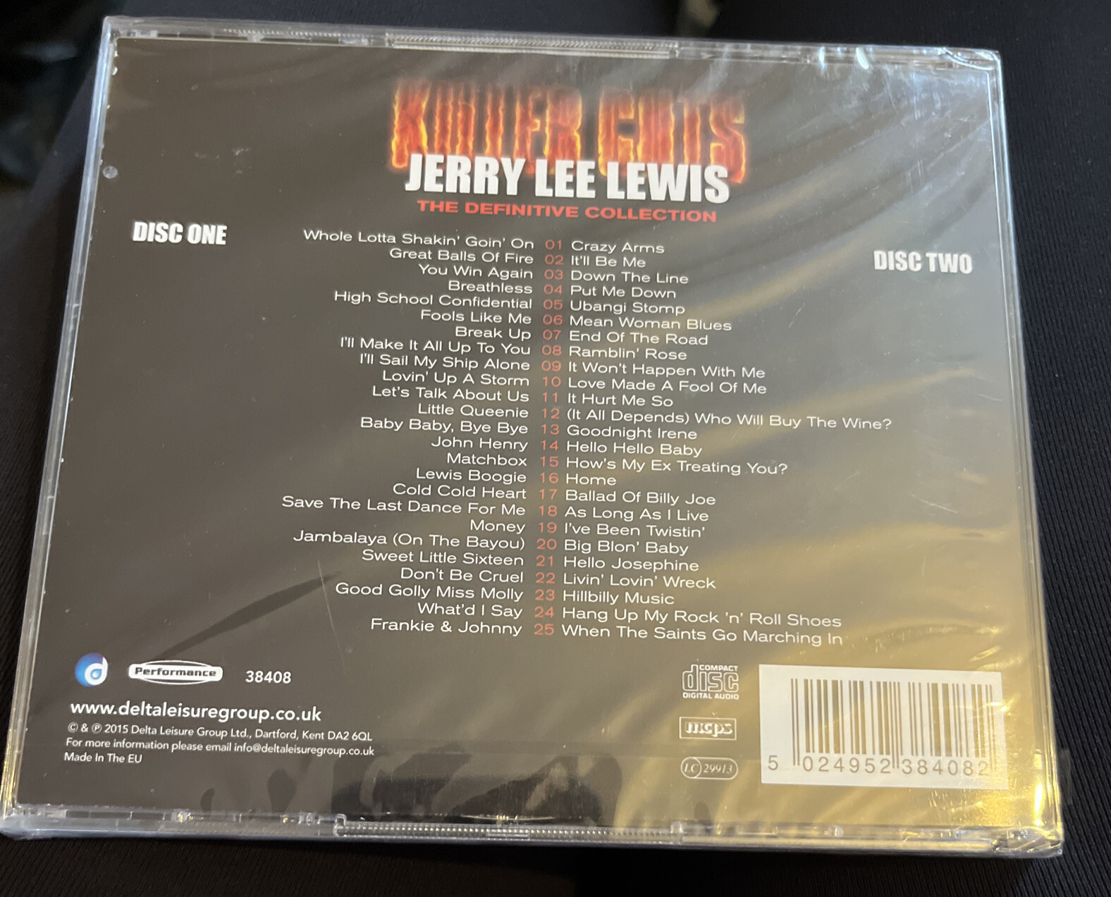 Killer Cuts: the Definitive Collection by Jerry Lee Lewis (CD, 2015 ...