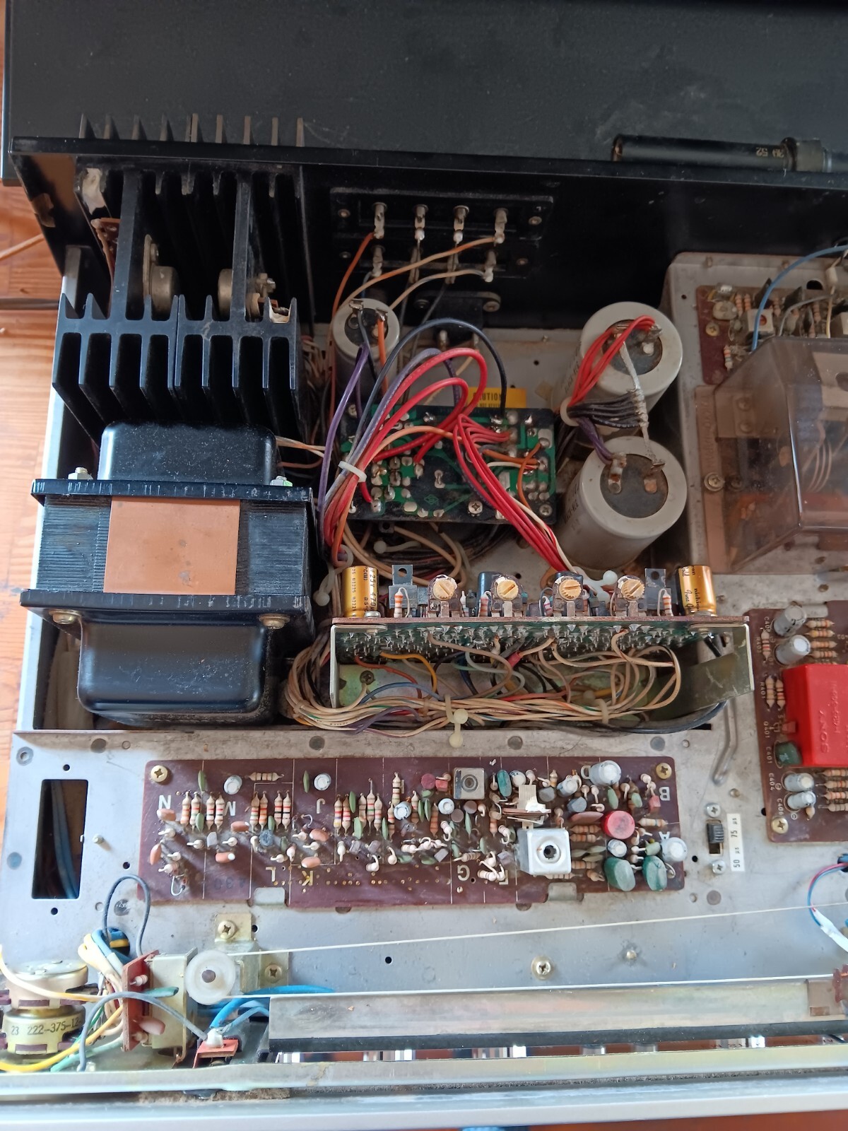 Vintage Sony STR-6055 FM/AM Stereo Receiver 40W Per Channel 8 Ohm | eBay