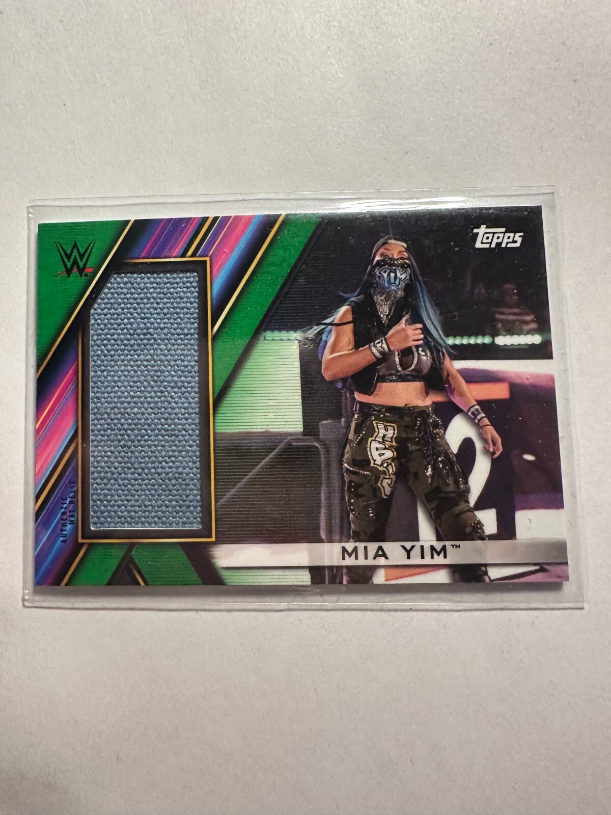 K34,789 - 2021 Topps WWE Mat Relics Citrine #MRMY Mia Yim #/75 | eBay