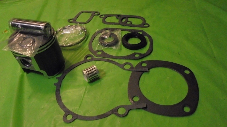 277 Rotax Aircraft Engine Piston Top End Rebuild Kit std W bearings ...