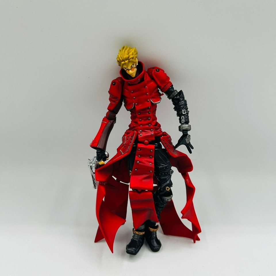 Revoltech Yamaguchi Trigun VASH the Stampede Figure #091 Kaiyodo W/box ...