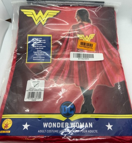 Deluxe Women's Wonder Woman Cape DC Comics Super Hero Adult ...