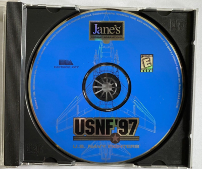 Jane's USNF'97: U.S. Navy Fighters by EA - 1999 Vintage PC Game | eBay