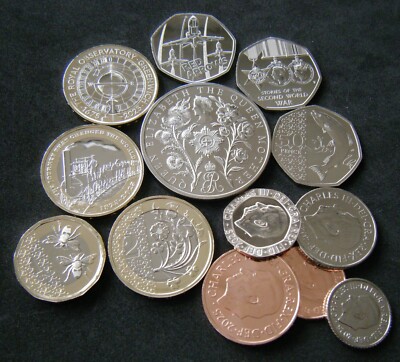 2025 Coins BU - £5 £2 £1 50p 20p 10p 5p 2p 1p - Choose your coin | eBay UK