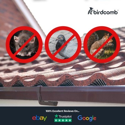Anti-Rodent & Squirrel Eaves Comb - Pest Control Roofline Barrier | eBay UK