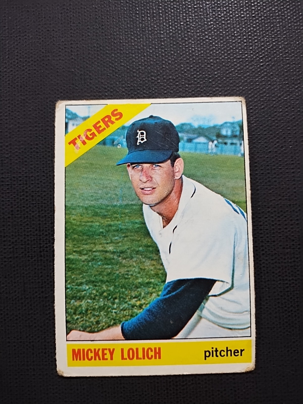 1966 Topps Mickey Lolich Detroit Tigers #455⚾💥⚾ Poor/Fair | eBay