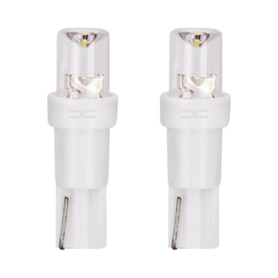 bulb led 12v 1.2w t5 w2x4.6d wedge white car dashboard panel light ...