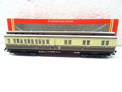 OO GAUGE HORNBY GWR CLERESTORY BRAKE COACH 3371 (SUPER DETAIL) R488 ...