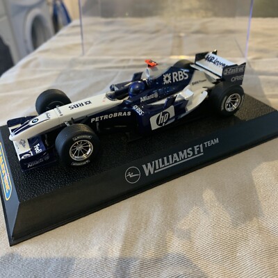 Scalextric bmw williams f1 signed by mark webber boxed | eBay UK