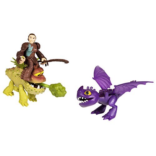 Dreamworks Dragons Valka, Baby Gronckle and Scuttleclaw Action Figure ...