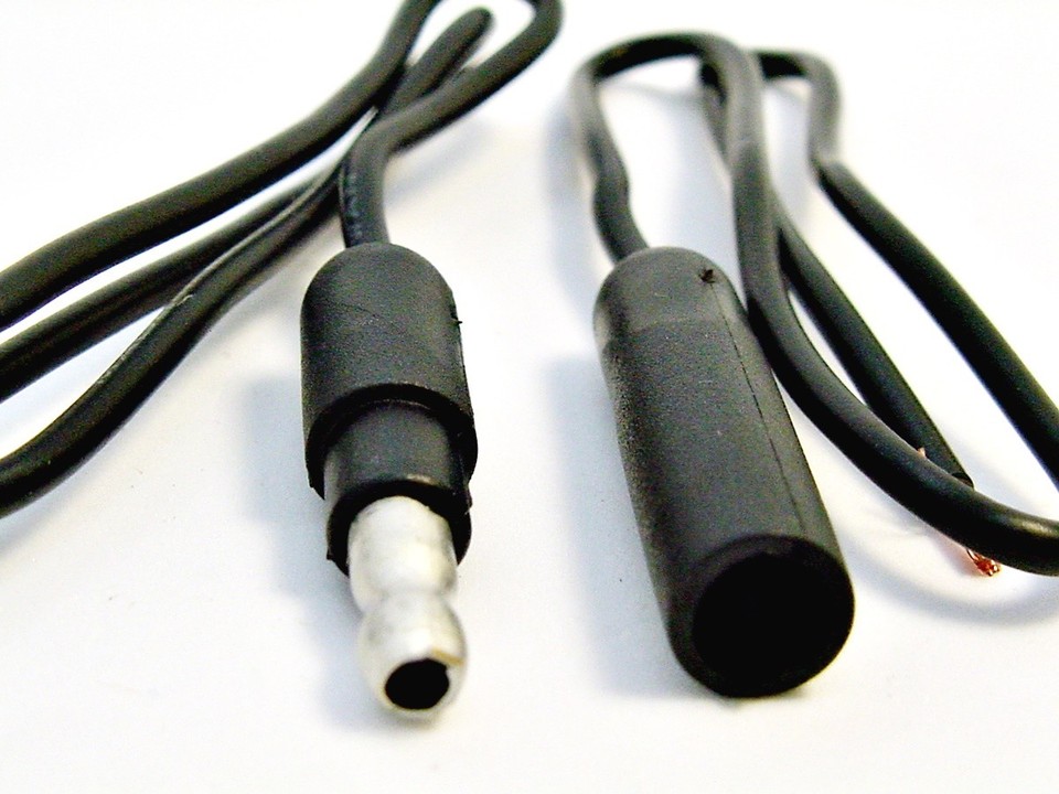 Female/Male Pair Bullet Connector Pigtails Wire Lead Wiring Harness ...