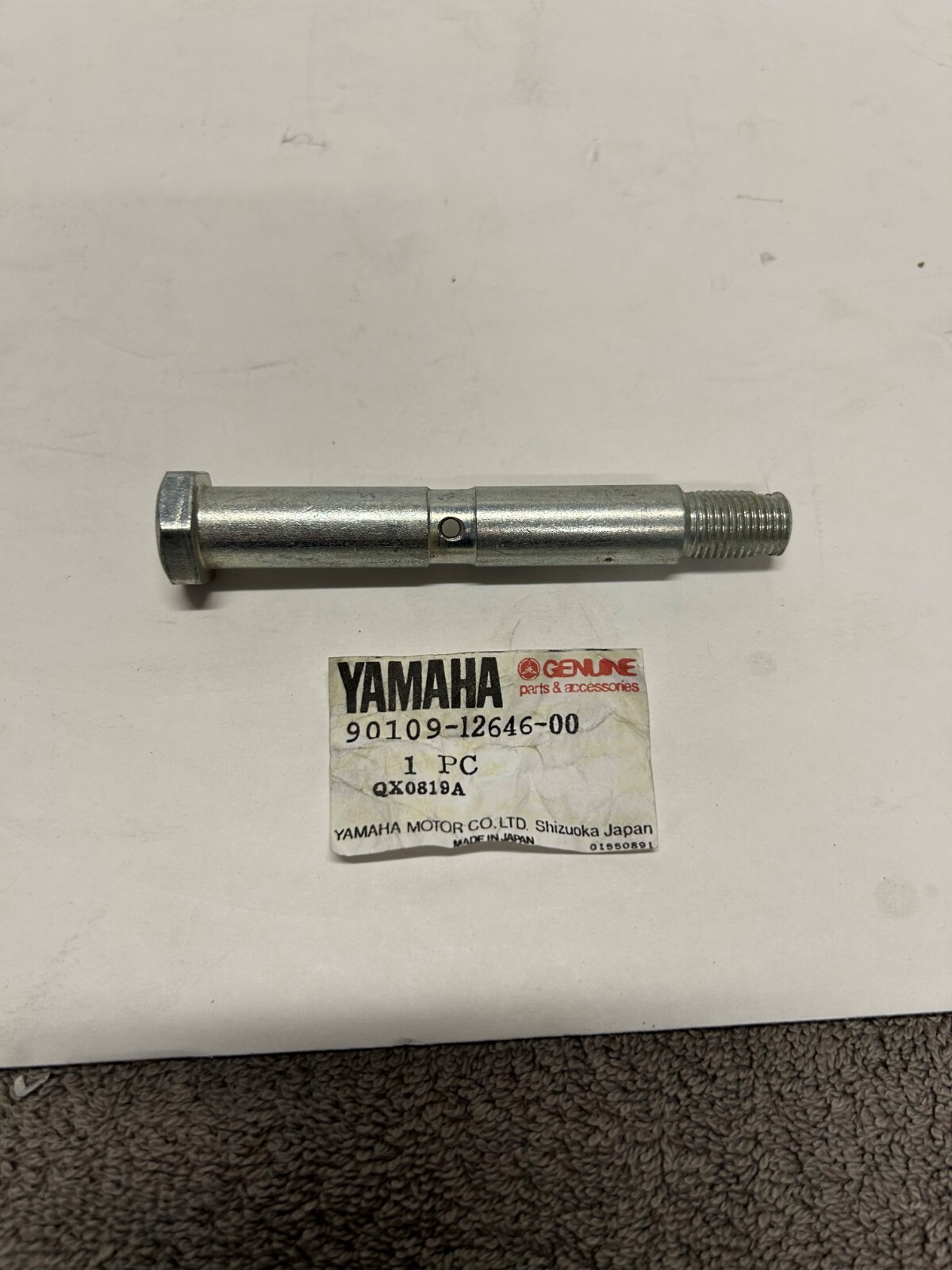 1982 Yz490 Rear Shock Bolt | Yamaha YZ 490 Suspension Mounting 12x71mm ...