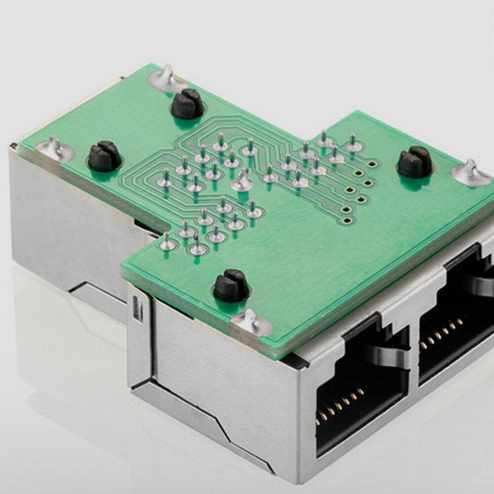 1 to 2 Port Ethernet Plug Splitter Socket Extender Connector | eBay